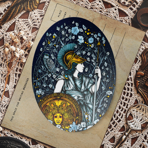 Athena - Vinyl Sticker - Print is Dead