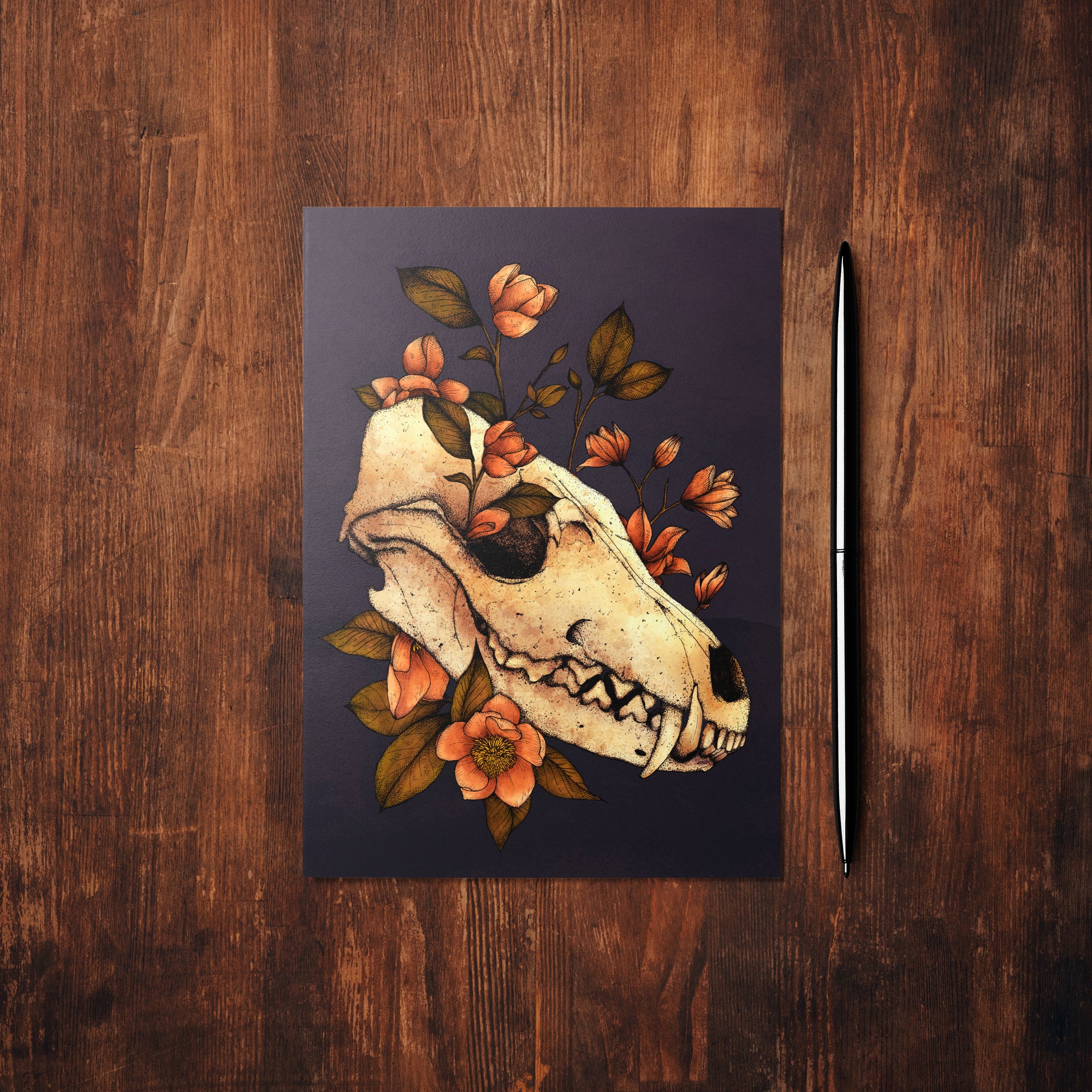 Fox Skeleton Tattoo 280+ Fox Skull Stock Illustrations, Royalty Free